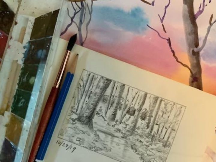 Vitality Arts: Observational Drawing/Watercolor 8 Week Course Winter 2024