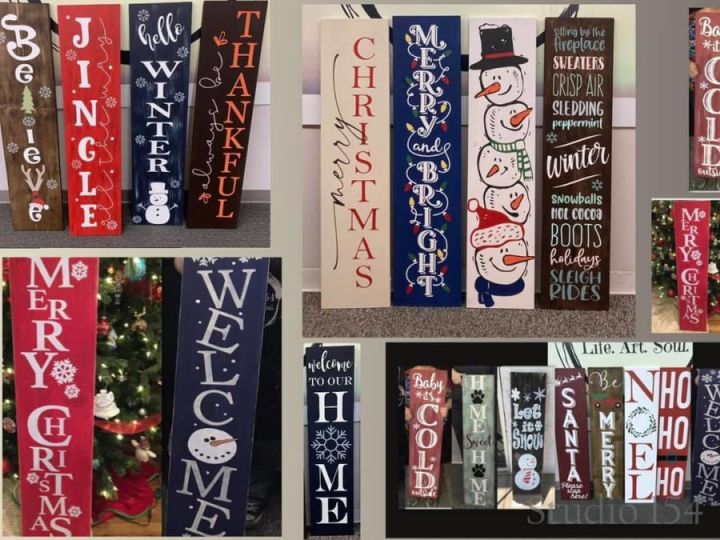 Farmhouse porch signs! New designs WINTER and Everyday!