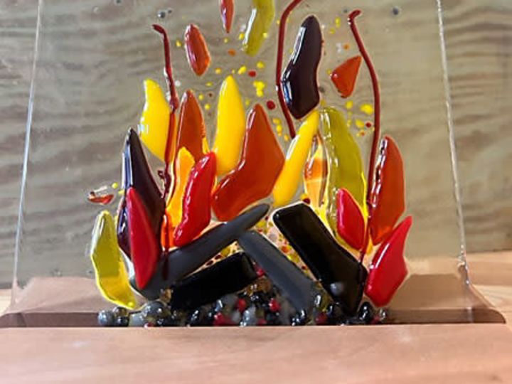 Cozy Campfire - Fused Glass Workshop