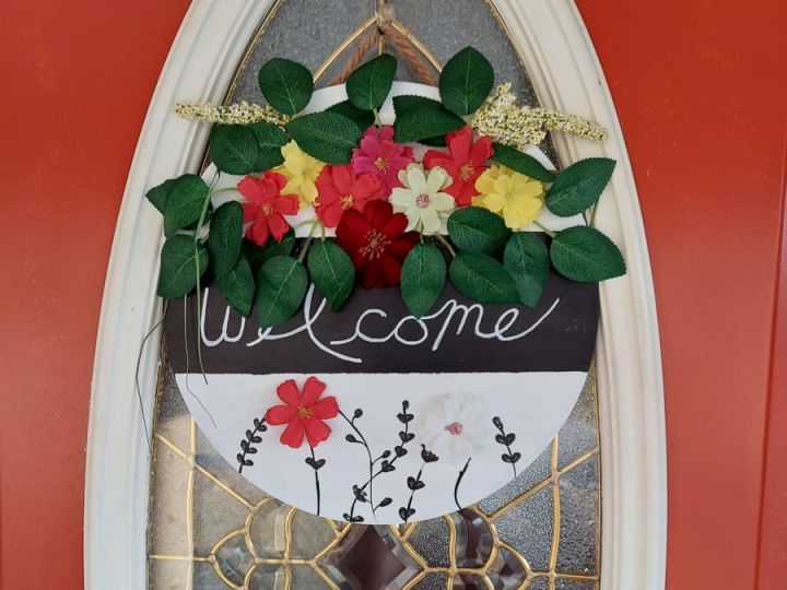 Springtime Door Hanger Craft