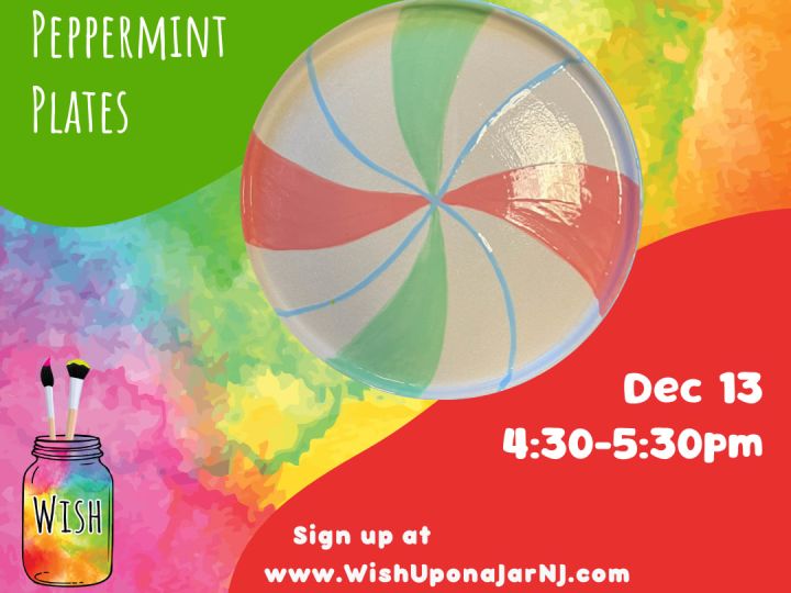 Art Club K-5: Peppermint Plates