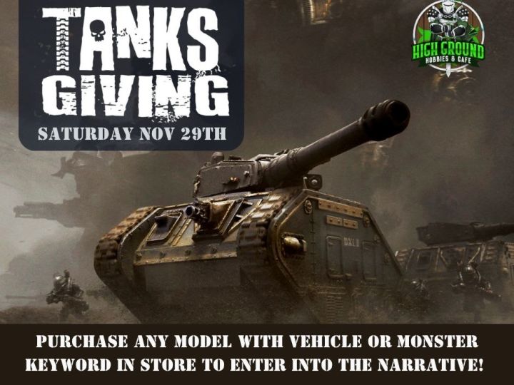 40K Tanksgiving!