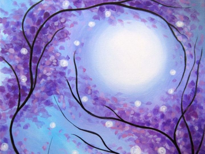 Lilac Moonlight Paint Party (Private)