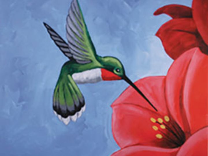 Hummingbird | Artist: Natalie | EAST | ADULT CLASS