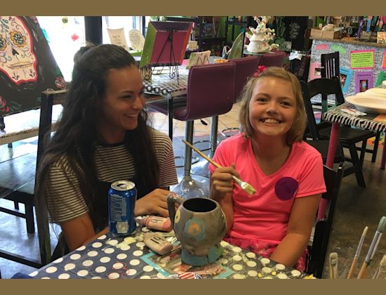 Camp-FIRED 2 Day Mini-Art Camp ~ Pottery Techniques and Canvas Painting ...