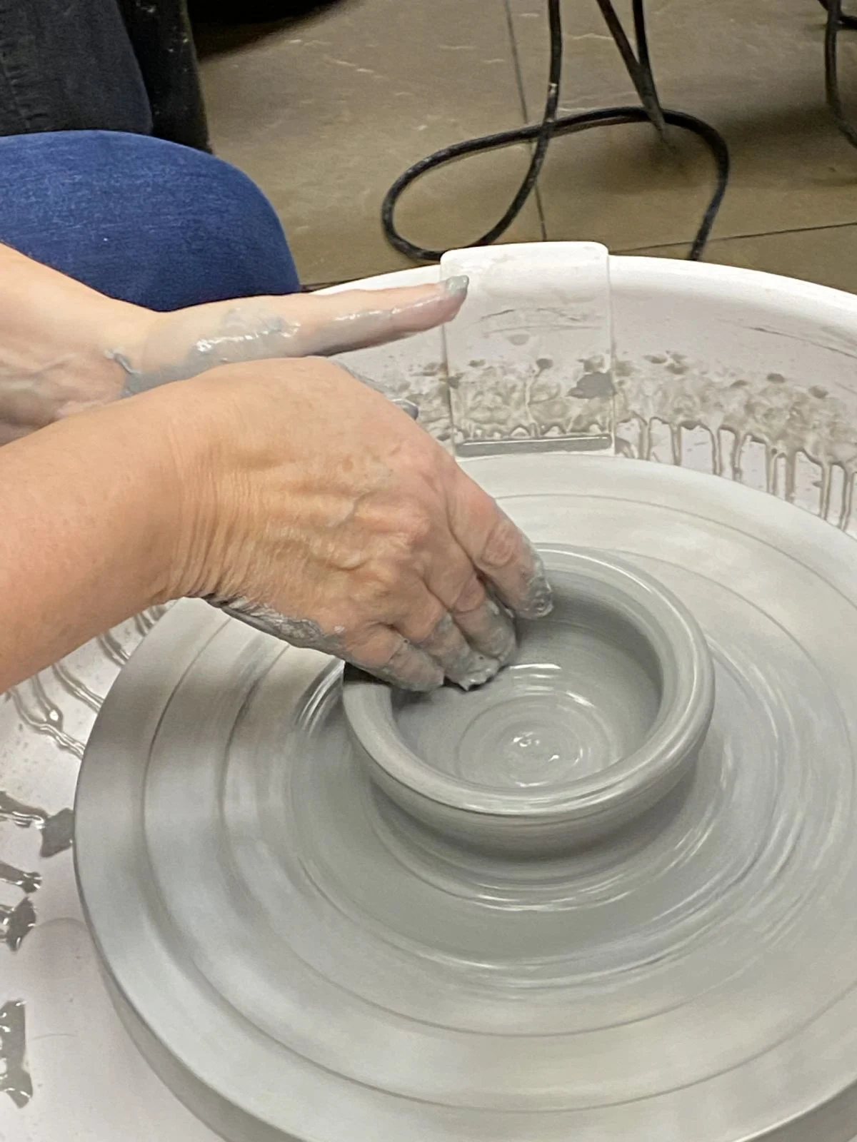 Intro to Pottery Wheel Throwing (Instructor Led Session - McDonough)