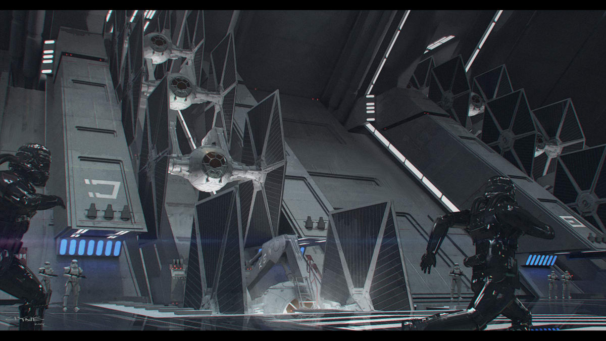 MOX Seattle Star Wars X-wing Hangar Bay Skirmish