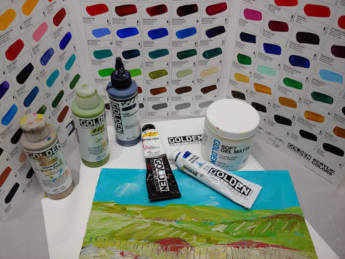 Demo Artist: Bonnie Cutts — GOLDEN Virtual Lecture Demo