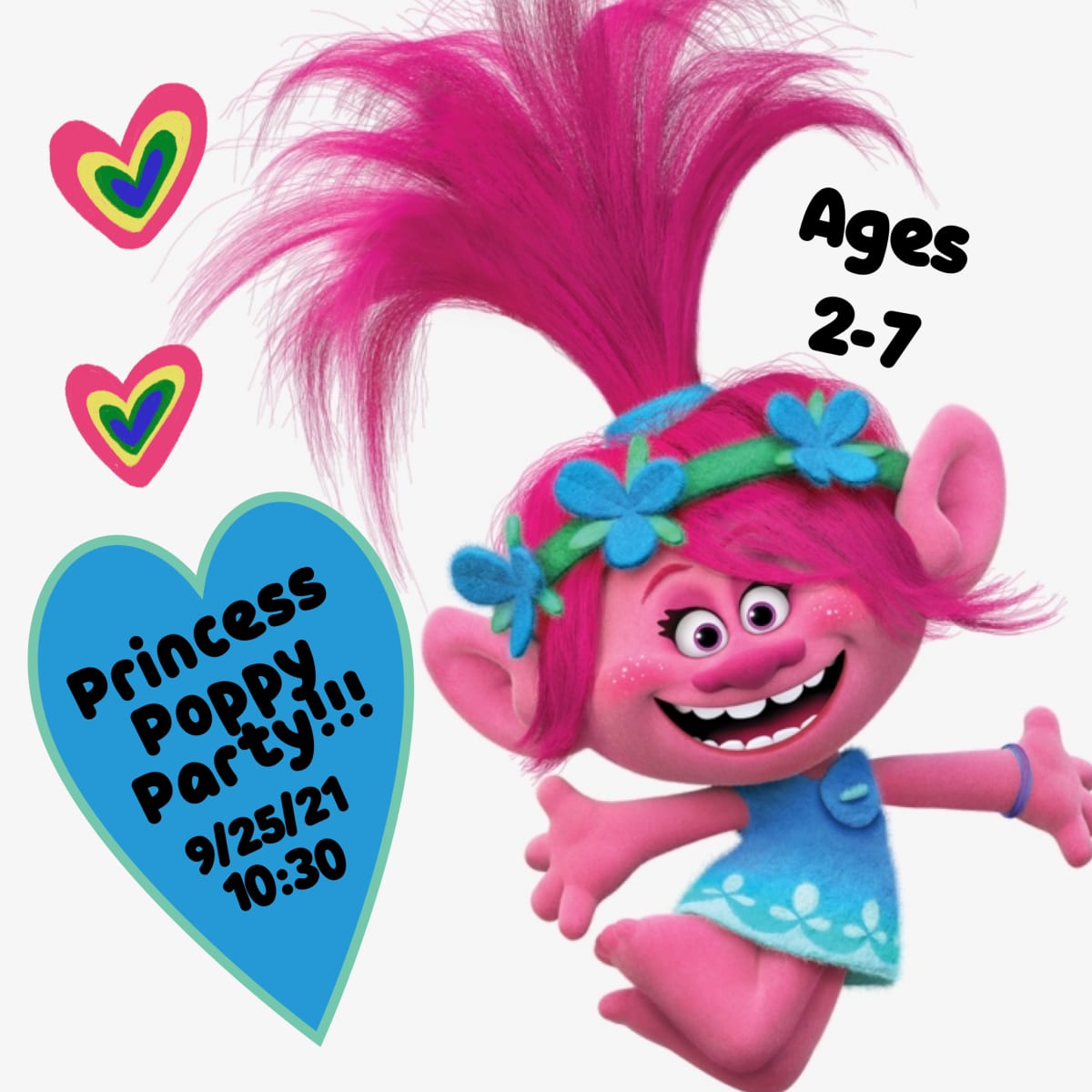 Princess Poppy: Hair We Go!, September 25th, Ages 2-7