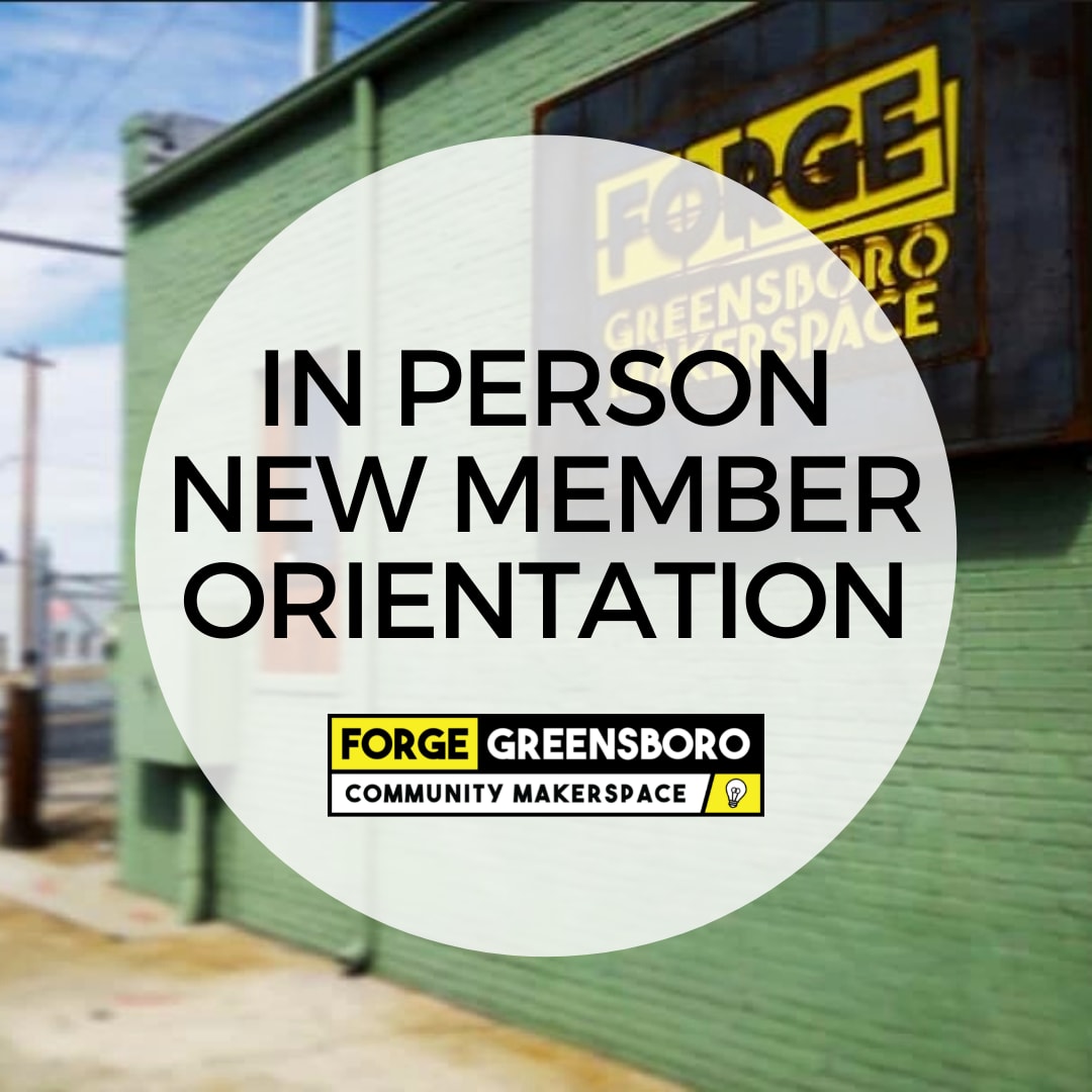 IN PERSON New Member Orientation