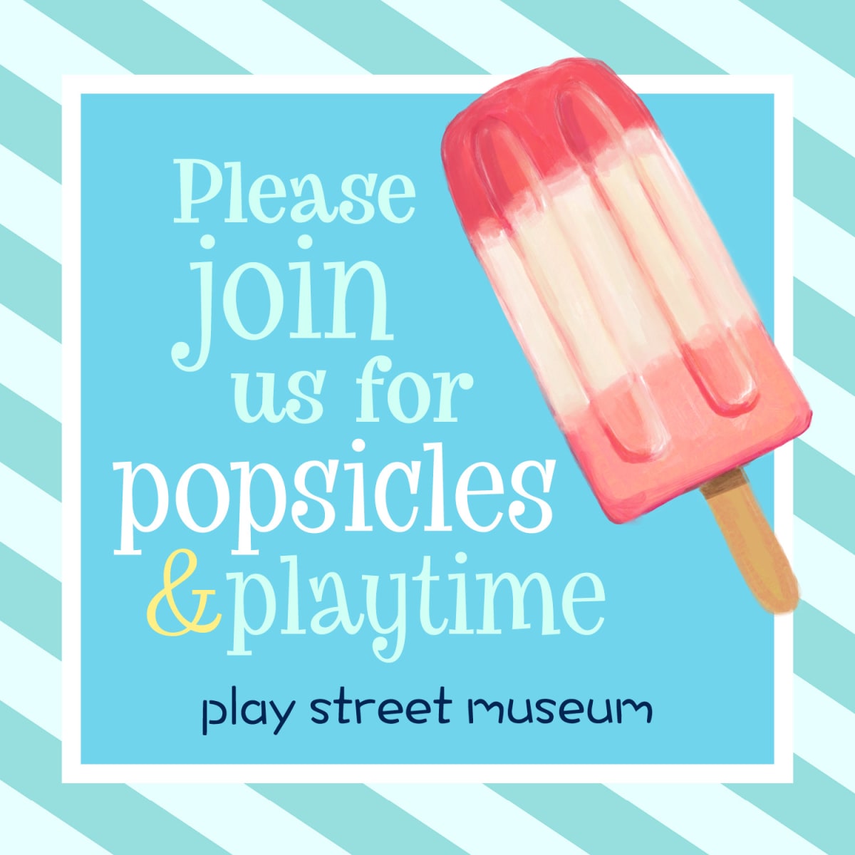 POPSICLES & PLAYTIME!- PLAY STREET COLORADO SPRINGS