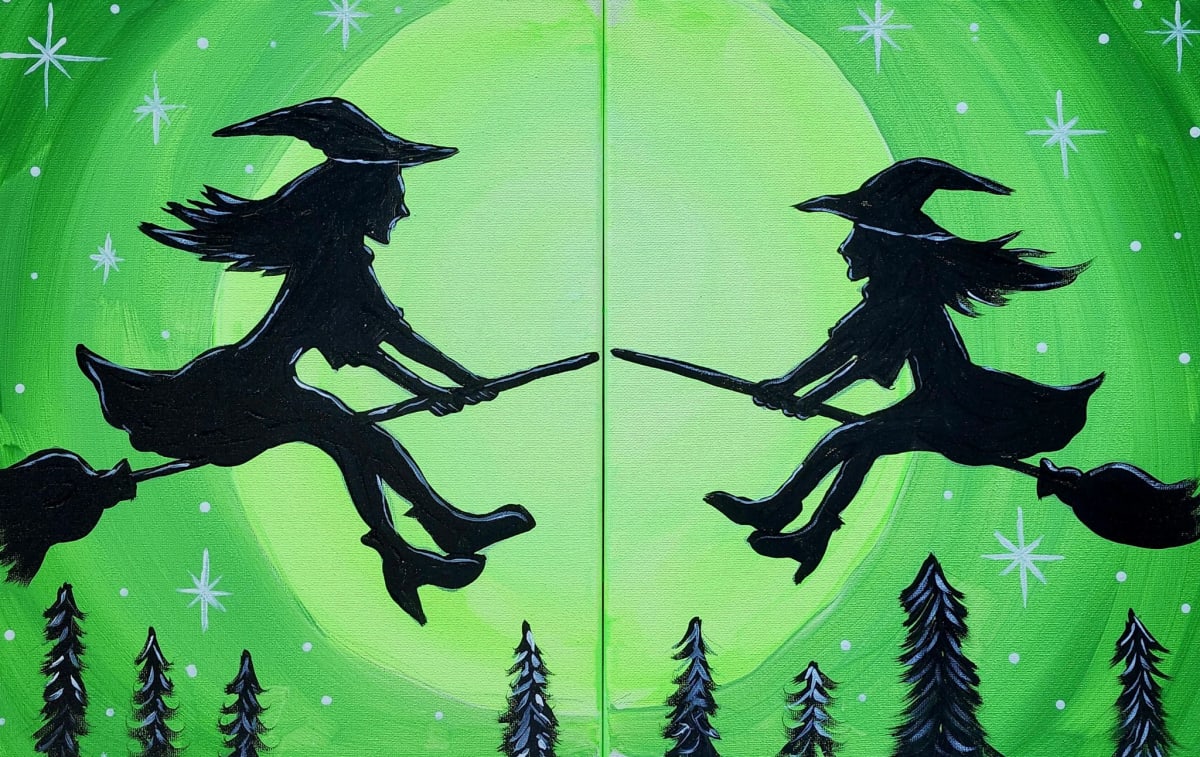 Witches - Mommy & Me Painting Class