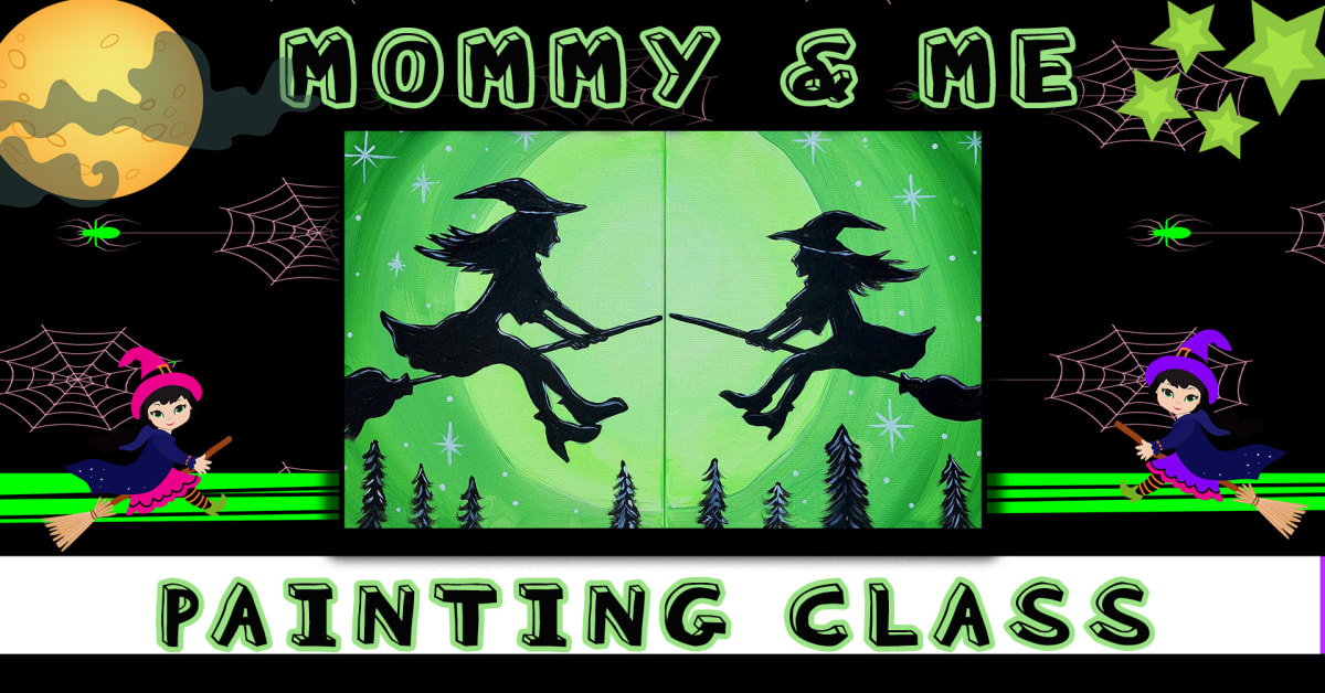 Witches - Mommy & Me Painting Class