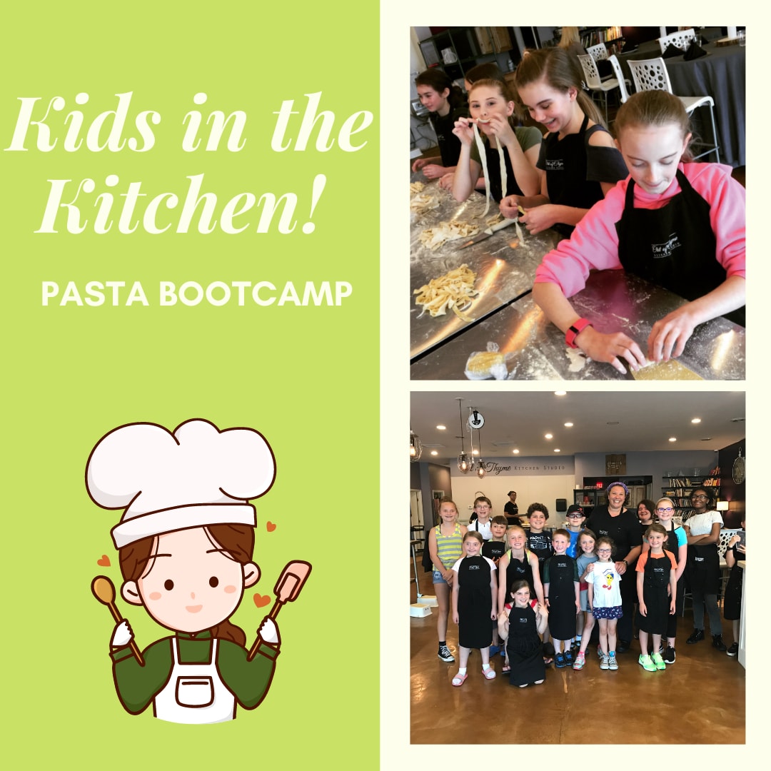 Kids in the Kitchen! Kids Pasta Party