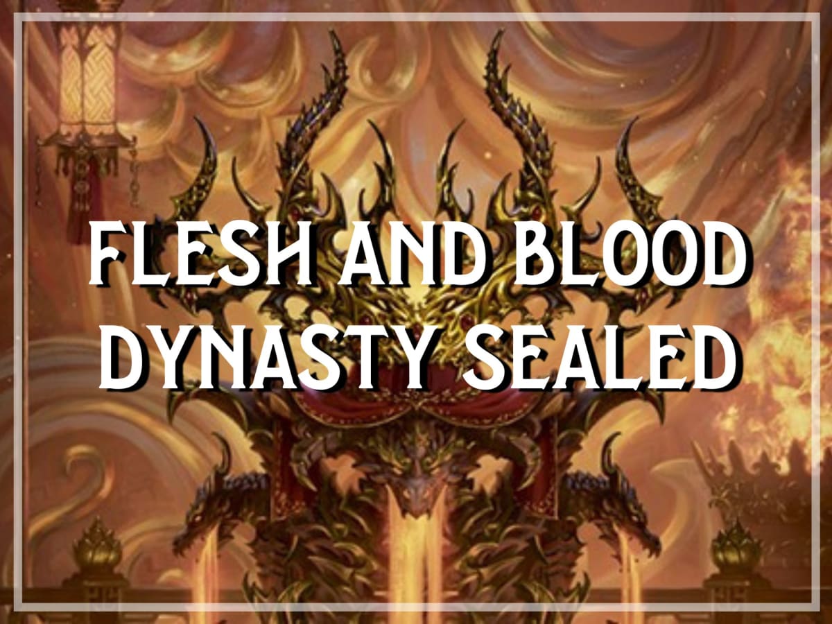 Flesh and Blood Dynasty Armory Sealed