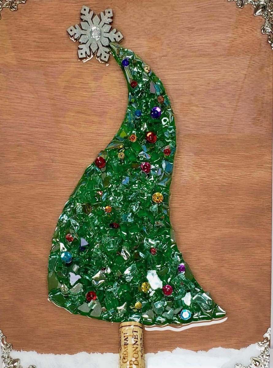 Shattered Glass Resin Tree Class Dec 4th 6:30-8:00PM