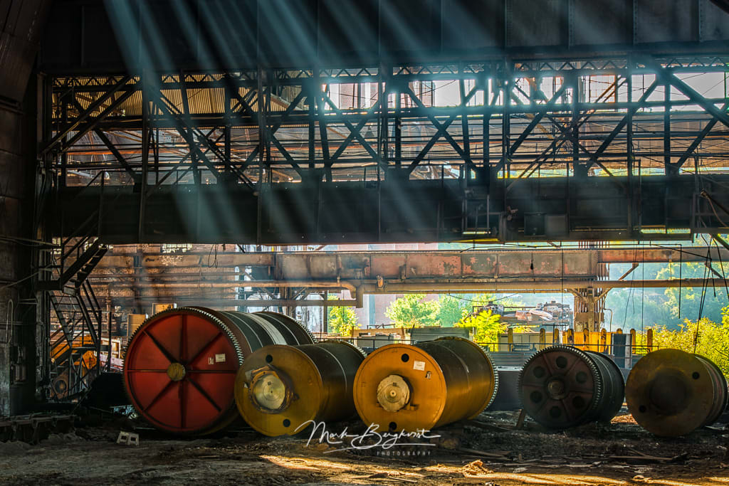 Amazing Beauty in the Abandoned and Decaying (Lukens Steel)