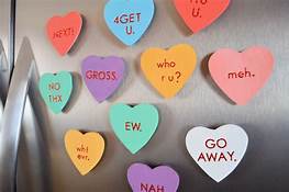 Kids Create your own Conversation Hearts