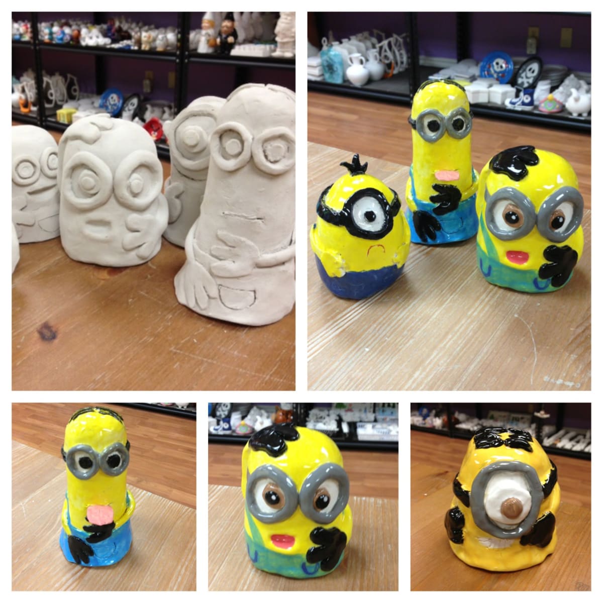 Kids Clay Minions