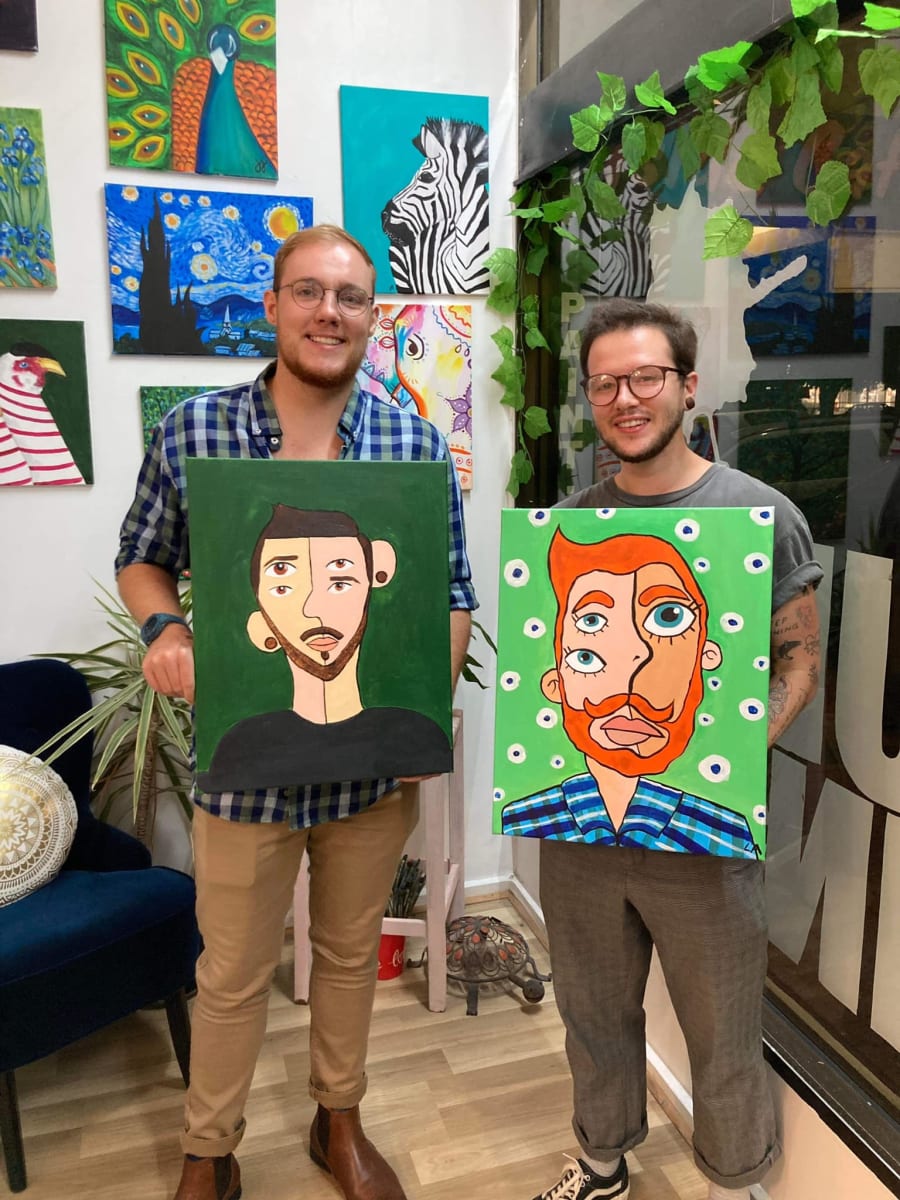 Paint your Partner Picasso Style®