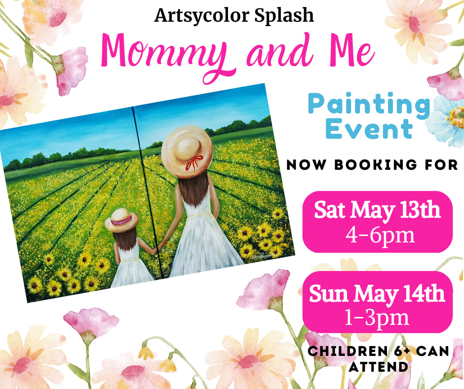 Mommy and Me Painting Event