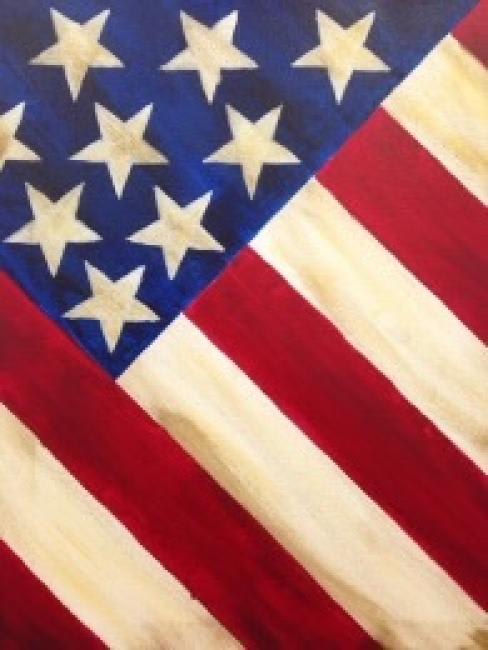 Flag - Paint & Sip Class