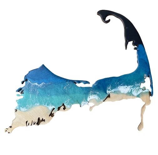 Resin Wave Cape Cod Shape with Bella