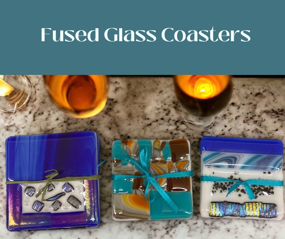Fused Glass Coasters