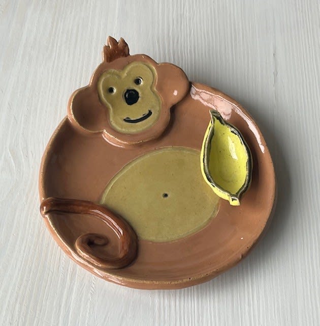 Special Event: Clay Monkey Snack Plate