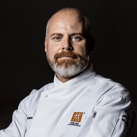 Chef Bernard: Seared Halibut, Steak w/ Mushroom Sauce, and more