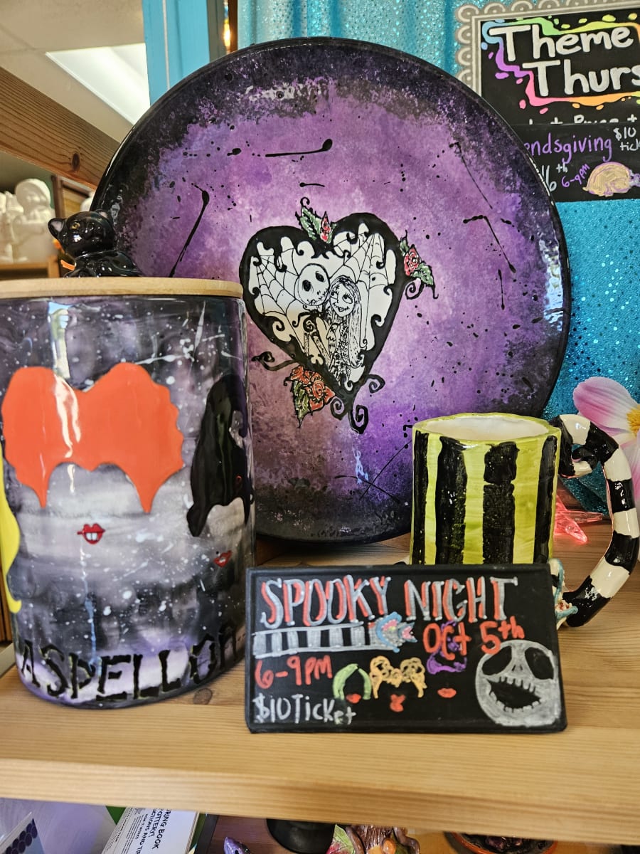 Spooky Paint Night