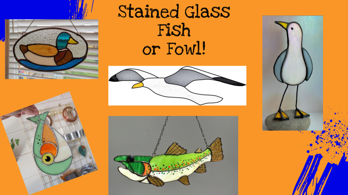 Stained Glass Fish or Fowl!