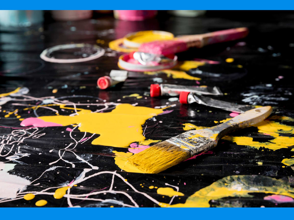 Colorful Chaos: Splatter Date Night