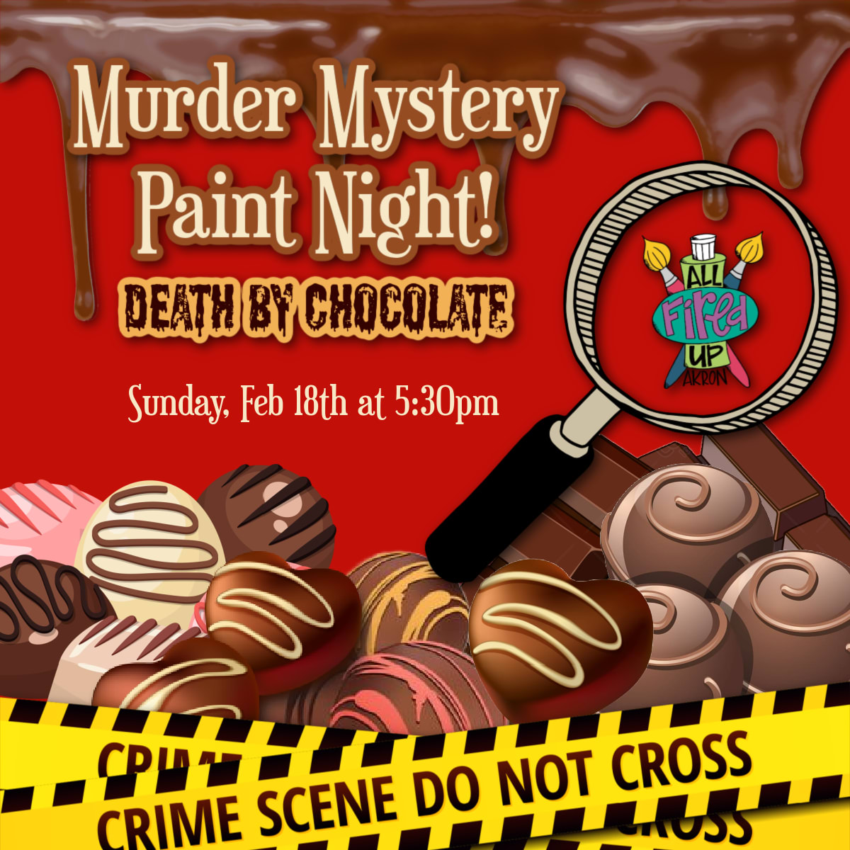 Murder Mystery Paint Night!