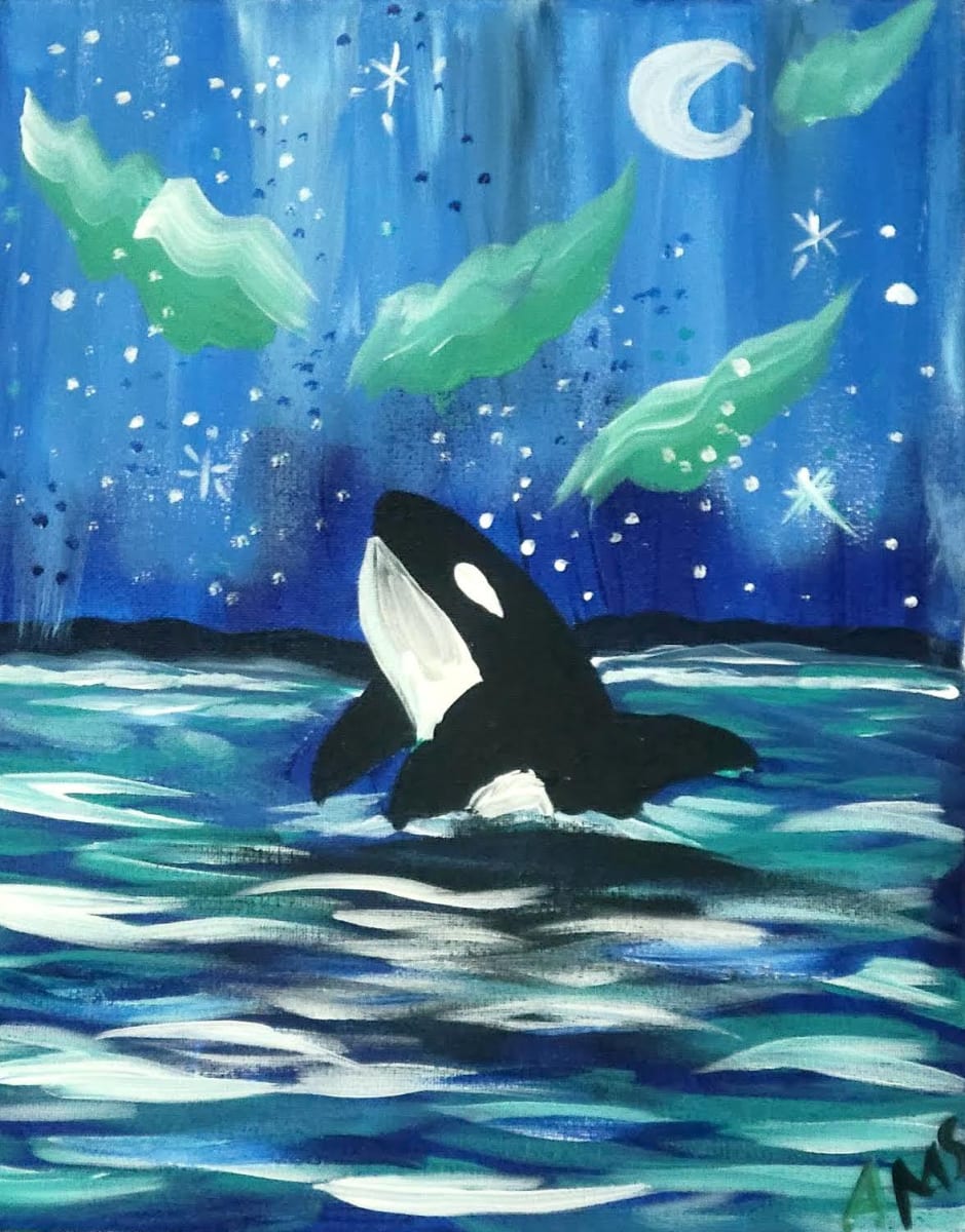 Family Fun Creative Canvas - Orca Lights