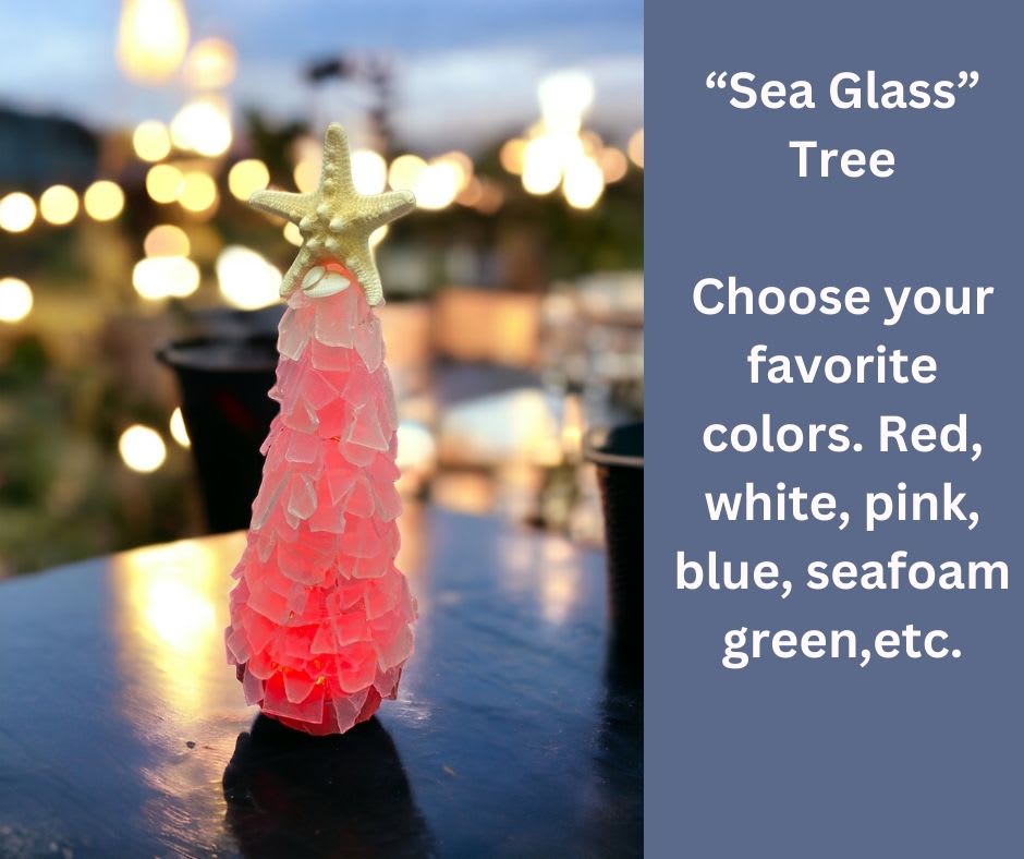 "Sea Glass" Tree