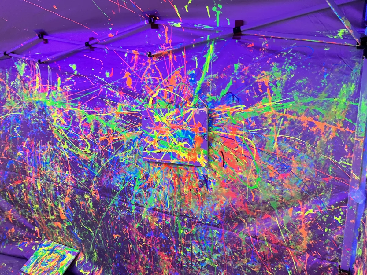 Splatter Paint Party!