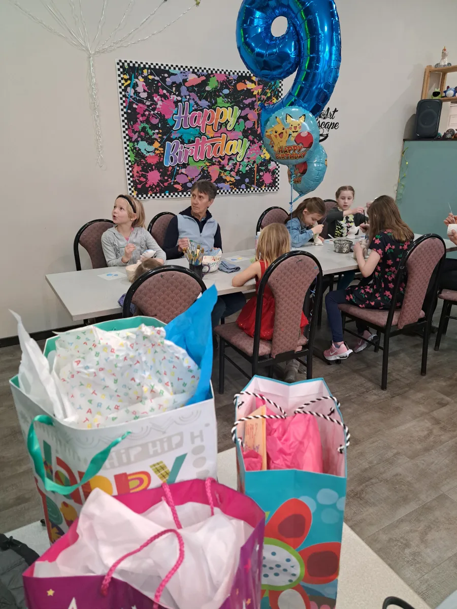 Ceramic Birthday Party - Kids