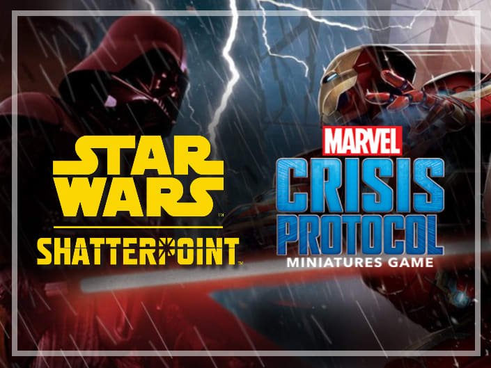 Star Wars: Shatterpoint and Marvel: Crisis Protocol Open Play