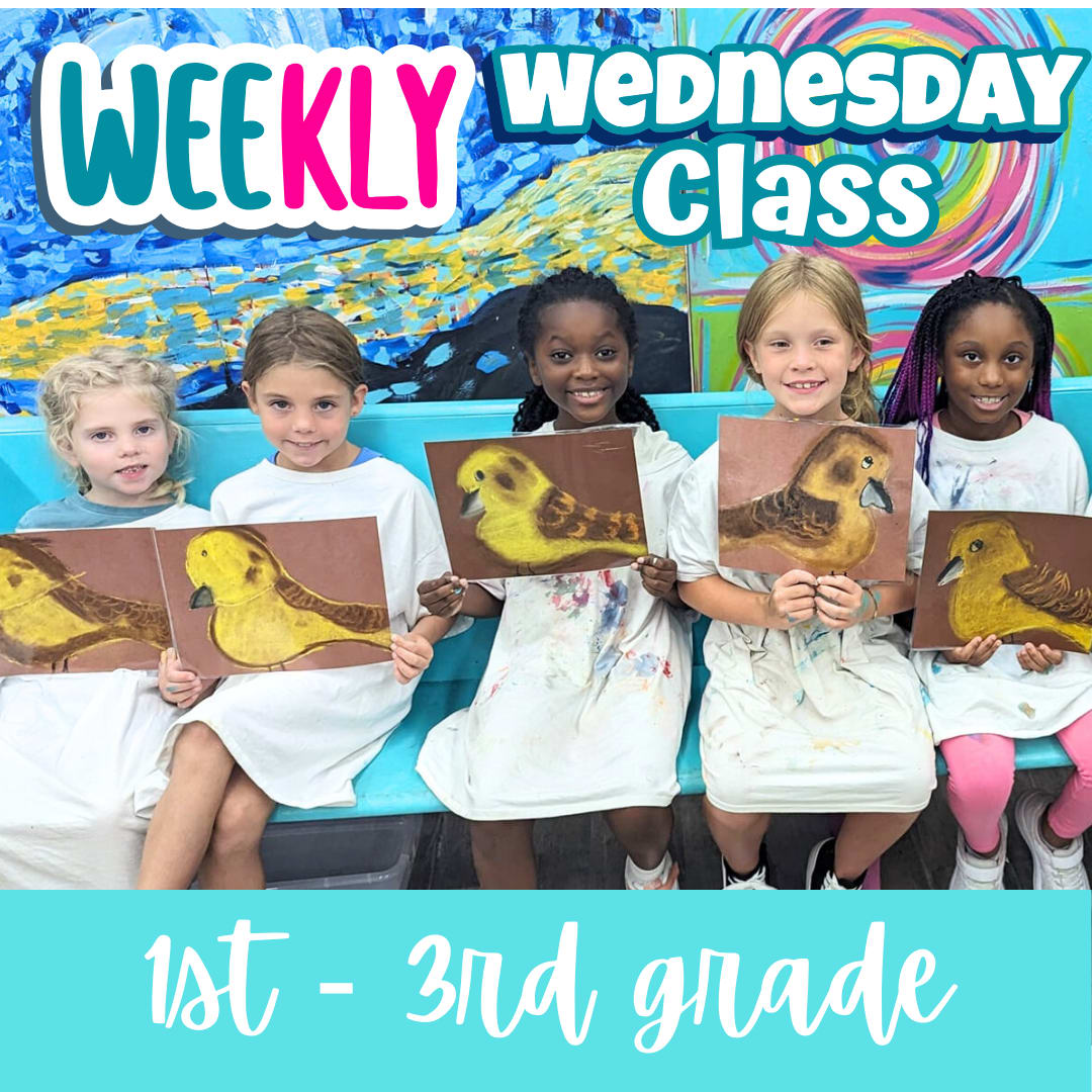1st - 3rd Grade Weekly Wednesday, 4:00 pm, $50 a month