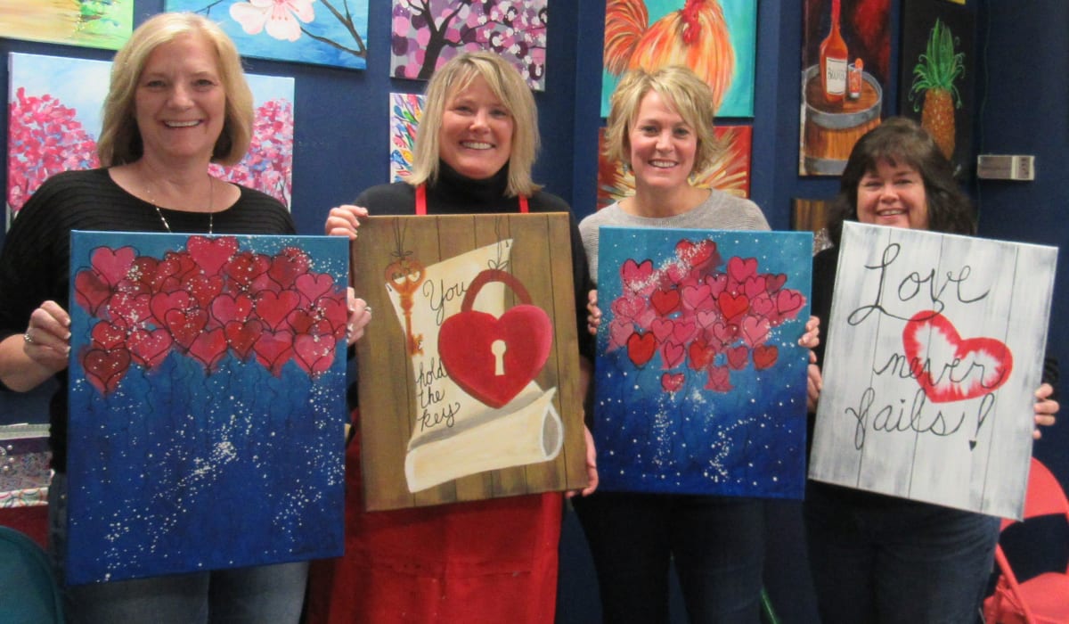 Open Painting Session, Thursday's 12pm until 4:00 pm price $42 per ...