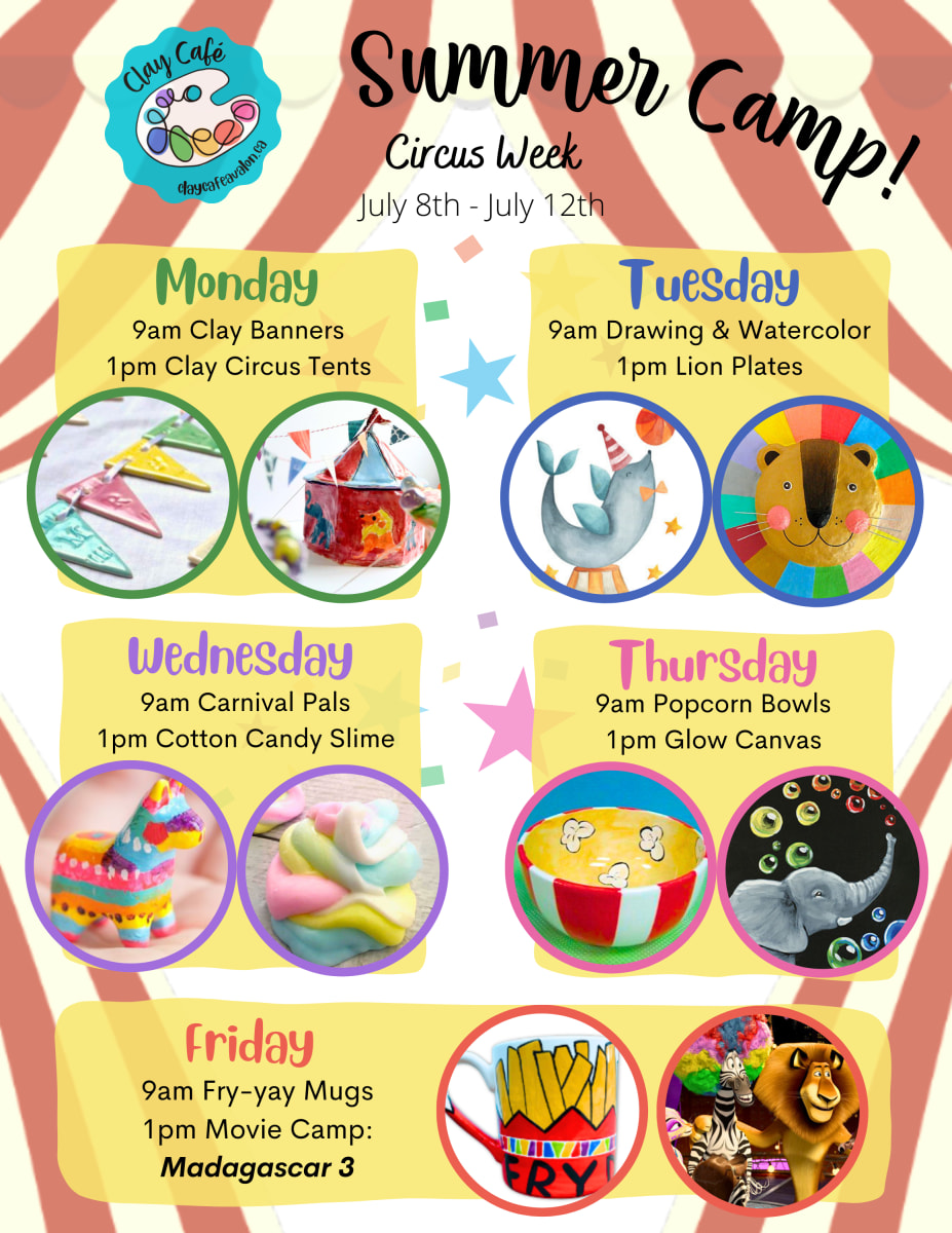 Half Day Summer Art Camp 2024