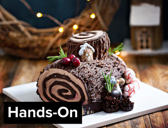 Yule Log Delights: Bake, Shape & Decorate - $165