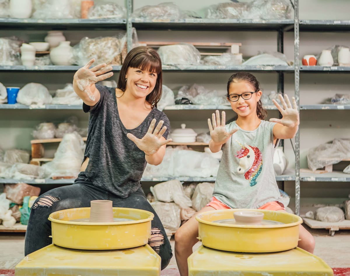 LINWOOD Family Pottery Wheel Class