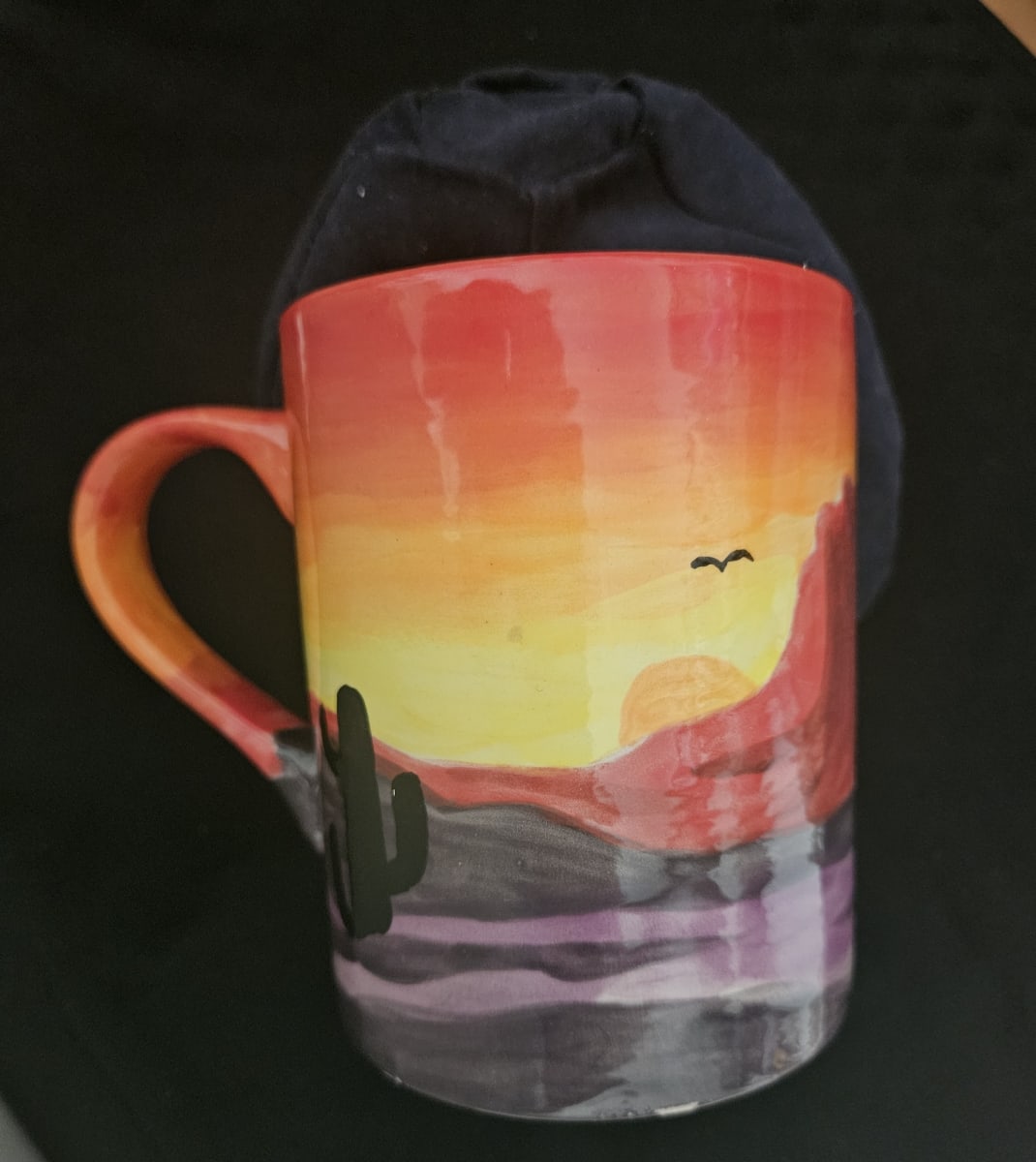 POTTERY/CLAY - SUNSET MUG