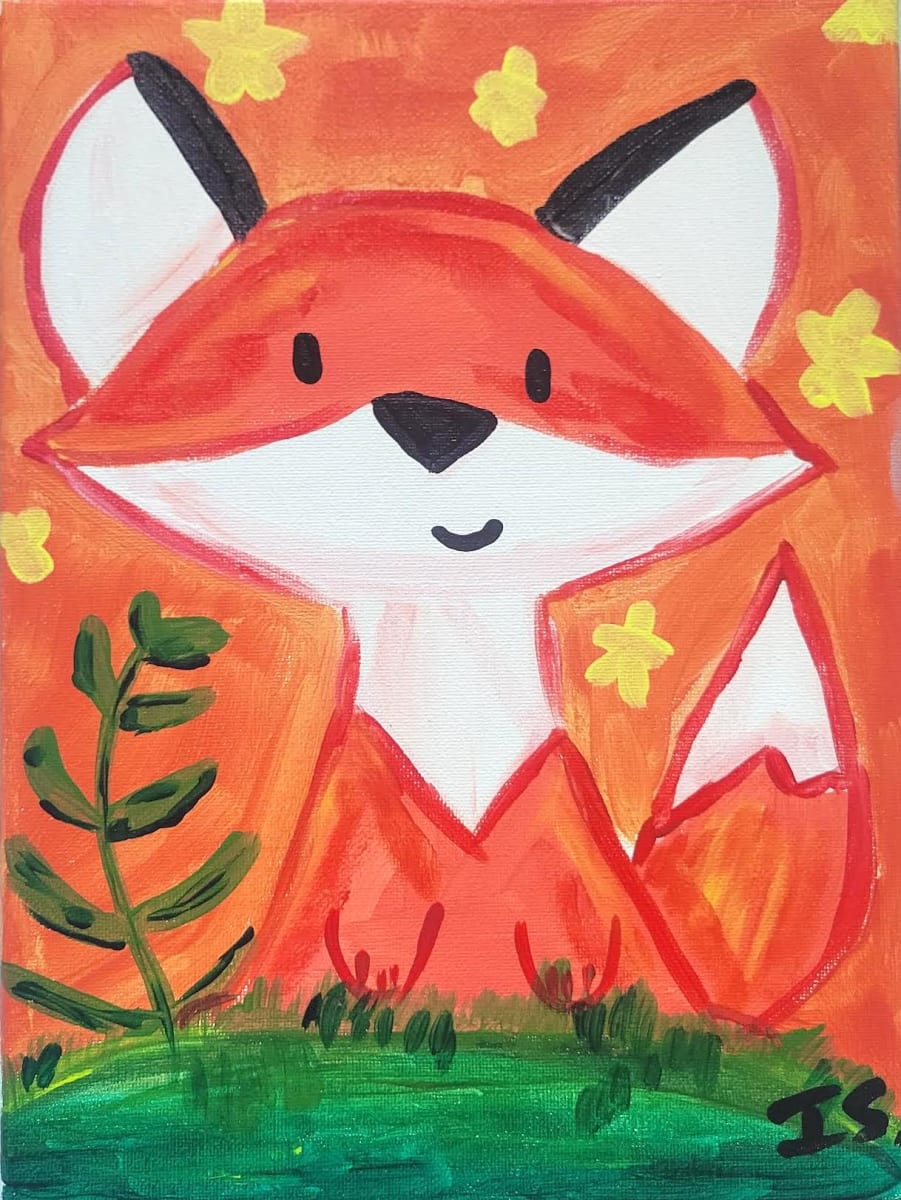 Family Fun Creative Canvas - Whimsical Fox