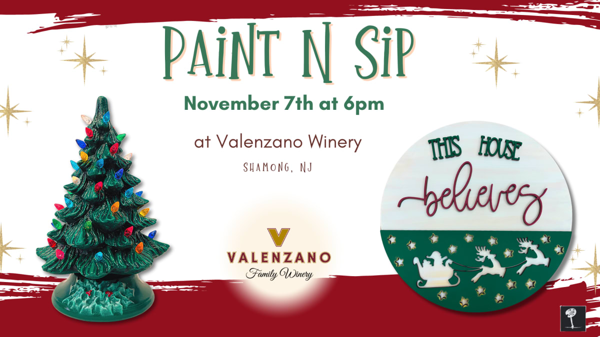 Paint N Sip at Valenzano Winery - November 7th