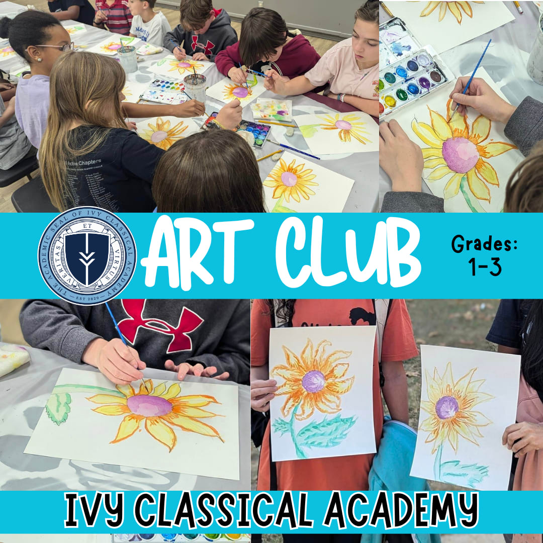 Ivy Classical Art Club - January 2025 session (8th,15th,22nd,29th)