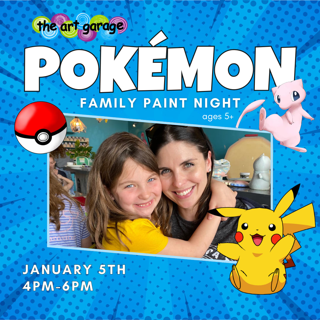 Pokemon Family Paint Night