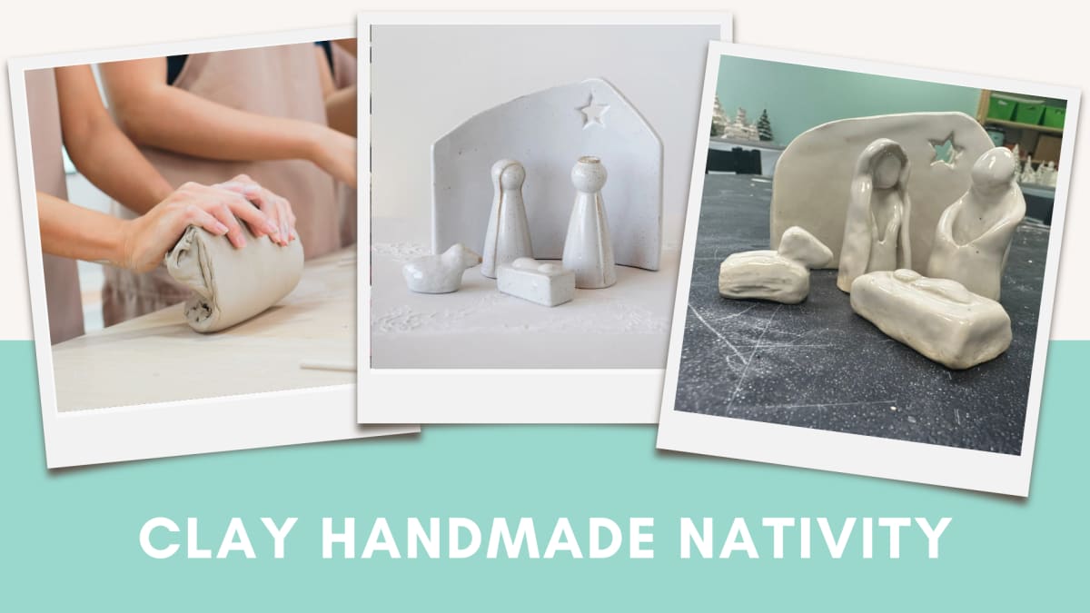 Clay Class - Clay Handmade Nativity